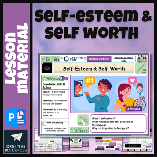 Self-Esteem PSHE | Teaching Resources