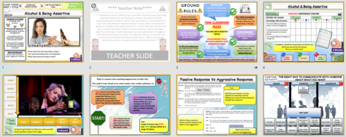 Alcohol Being assertive PSHE | Teaching Resources