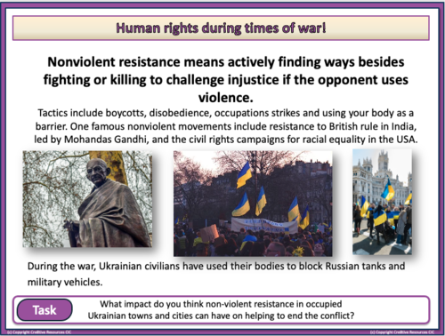 Human Rights at War | Teaching Resources