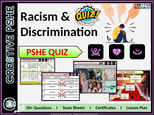 Racism & Discrimination – PSHE Quiz | Teaching Resources