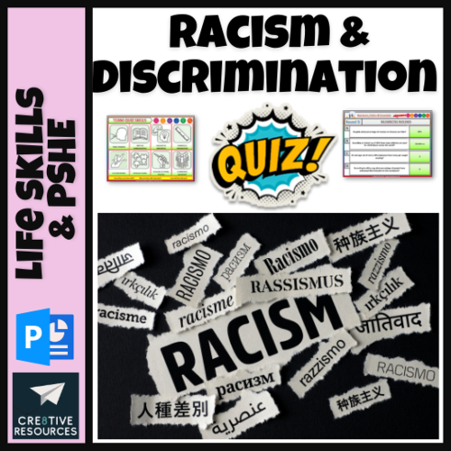 Racism & Discrimination – PSHE Quiz | Teaching Resources