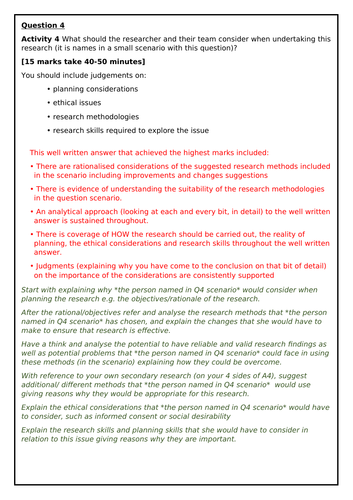 BTEC Level 3 Health & Social Care Unit 4 Current Research Revision ...