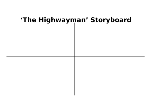 The Highwayman Alfred Noyes Poetry | Teaching Resources