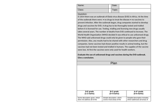 AQA GCSE Biology - B6 Preventing and Treating Disease - PowerPoint pack ...