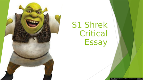 Shrek Media Study Film Unit | Teaching Resources