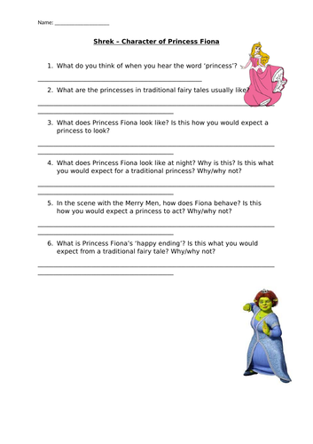 Shrek Media Study Film Unit | Teaching Resources