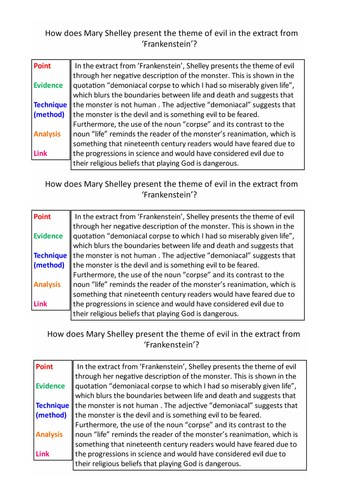 Frankenstein | Teaching Resources