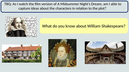 A Midsummer Night's Dream | Teaching Resources