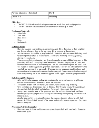 Basketball Lesson Plans (3 lesson plans for Years 1-2) | Teaching Resources