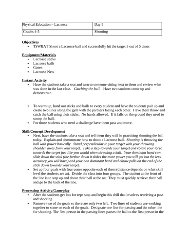 Lacrosse Lesson Plans (7 lessons for Years 4-5) | Teaching Resources