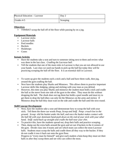 Lacrosse Lesson Plans (7 lessons for Years 4-5) | Teaching Resources