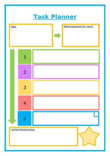 Task Planner | Teaching Resources