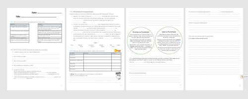 GCSE Interleaved Learning: Crime & Punishment: Aims of Punishment ...