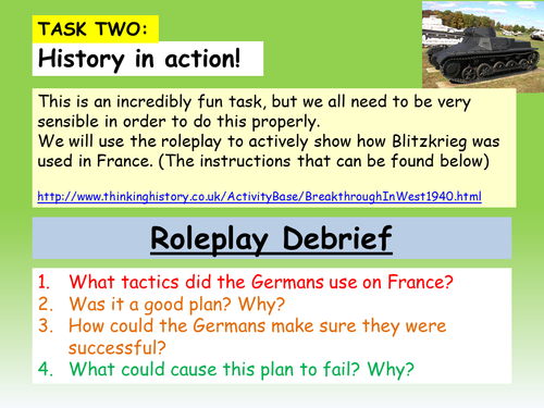 Blitzkrieg | Teaching Resources
