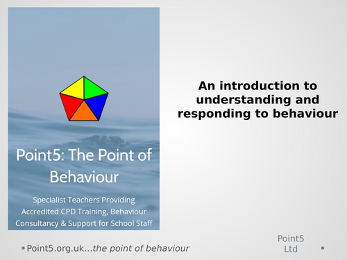Point5 Behaviour: An Introduction to Understanding/Responding to ...
