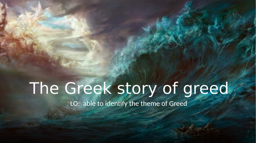 KS3 Greek Myths Creative Writing sow | Teaching Resources