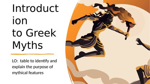 KS3 Greek Myths Creative Writing sow | Teaching Resources