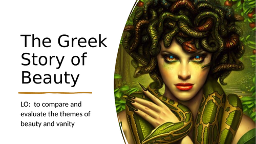 KS3 Greek Myths Creative Writing sow | Teaching Resources