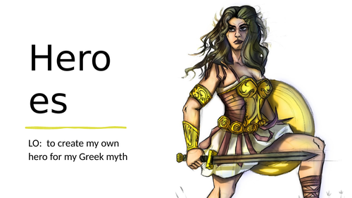 KS3 Greek Myths Creative Writing sow | Teaching Resources