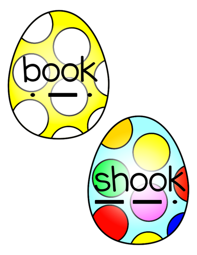 RWI set 2 phonics Easter egg hunt card game | Teaching Resources