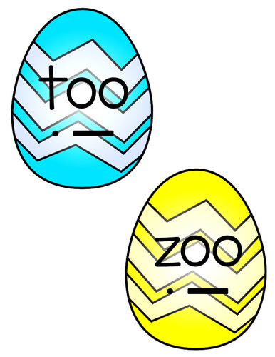 RWI set 2 phonics Easter egg hunt card game | Teaching Resources