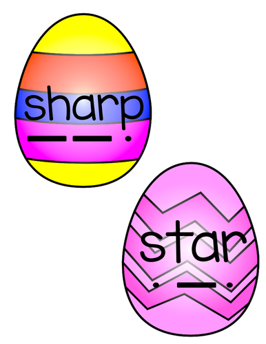 RWI set 2 phonics Easter egg hunt card game | Teaching Resources