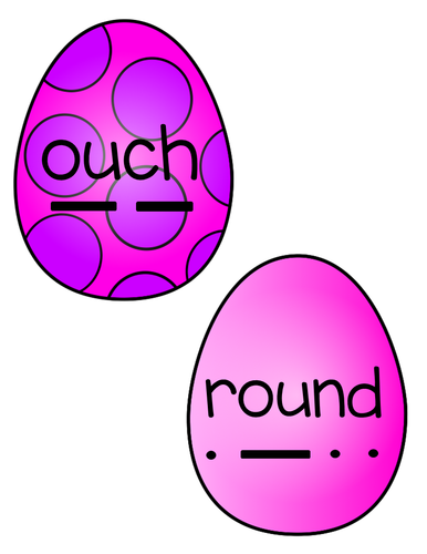 RWI set 2 phonics Easter egg hunt card game | Teaching Resources