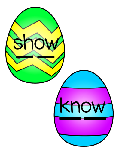 RWI set 2 phonics Easter egg hunt card game | Teaching Resources