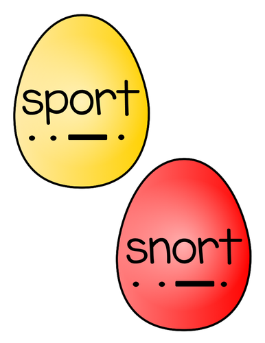 RWI set 2 phonics Easter egg hunt card game | Teaching Resources