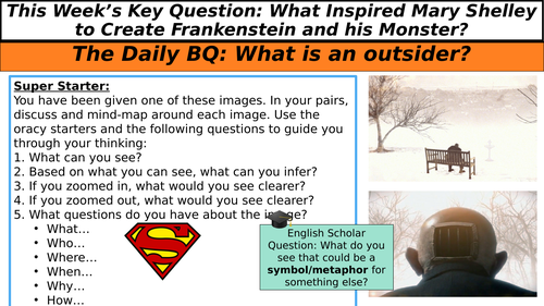 FRANKENSTEIN KS3 WHOLE SCHEME | Teaching Resources