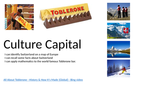 Maths Culture Capital lesson | Teaching Resources
