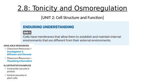AP Biology Unit 2- complete lessons | Teaching Resources