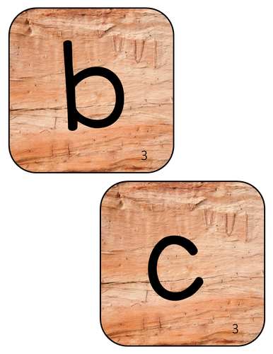 GIANT Letters for Scrabble [Colour and Wooden effect] with score sheets ...