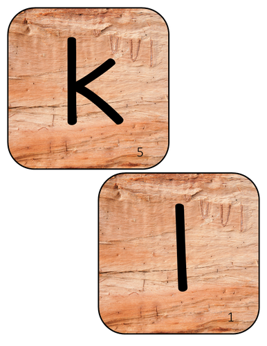 GIANT Letters for Scrabble [Colour and Wooden effect] with score sheets ...