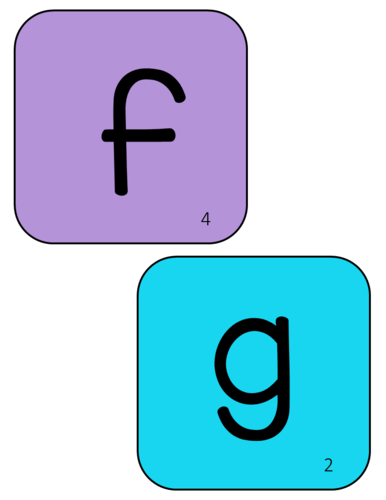 GIANT Letters for Scrabble [Colour and Wooden effect] with score sheets ...