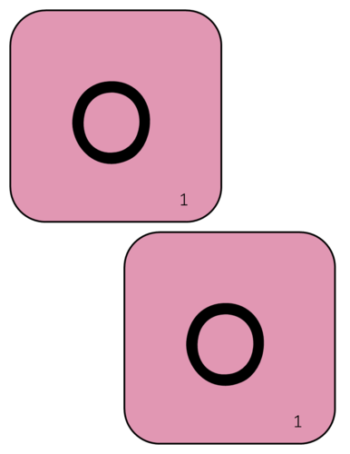 GIANT Letters for Scrabble [Colour and Wooden effect] with score sheets ...