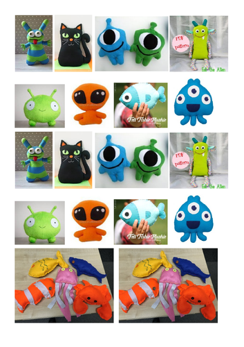 DT: alien felt toys | Teaching Resources