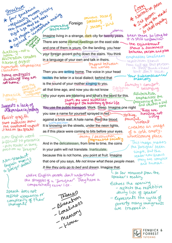 Annotated Carol Ann Duffy Poems (Bundle 2) | Teaching Resources