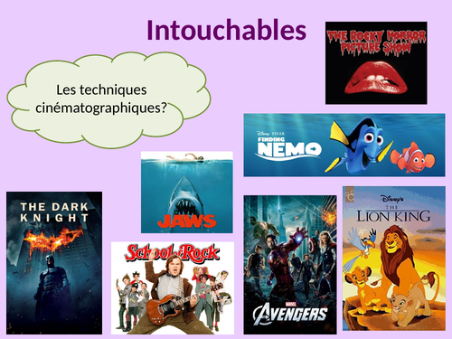 French Intouchables BUNDLE Film Project | Teaching Resources