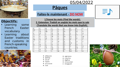 Pâques (Easter in French Speaking Countries) | Teaching Resources