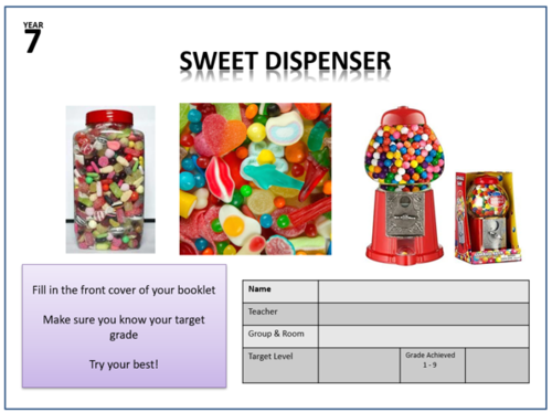 Sweet dispenser project - Bundle recourses | Teaching Resources