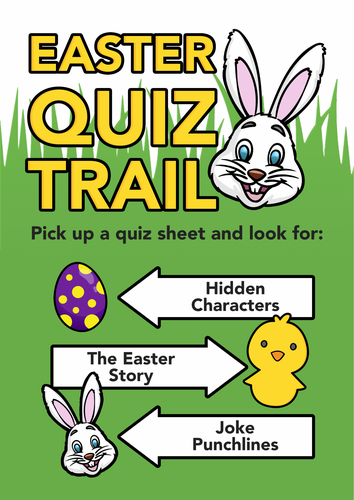 Easter Egg Hunt - Quiz Trail 2 | Teaching Resources