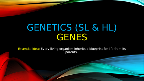 IB BIOLOGY TOPIC 3 - Genetics | Teaching Resources IB BIOLOGY TOPIC 3 - Genetics | Teaching Resources