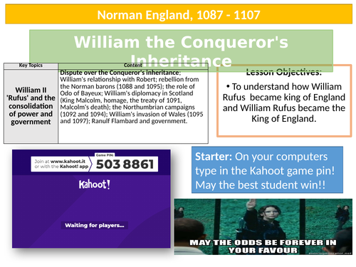 Norman England: William Rufus Part 1 - Consolidation and Government ...
