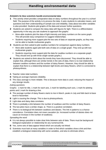 New Aqa Topic 7 Ecology Transects Combined Higher Teaching Resources