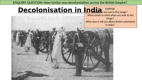Decolonisation of British Empire | Teaching Resources