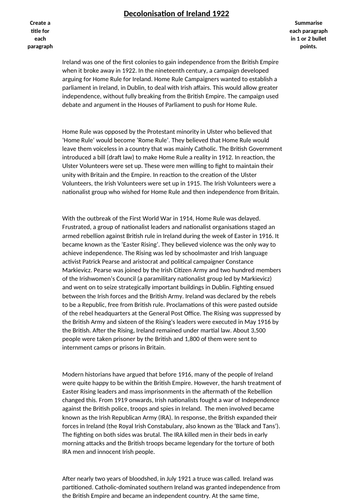 Decolonisation of British Empire | Teaching Resources