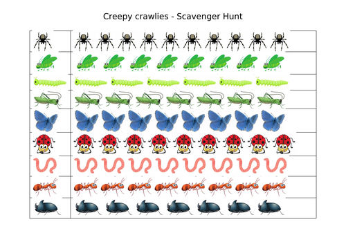 Homeschooling - creepy crawlies (2.5-4yo) | Teaching Resources