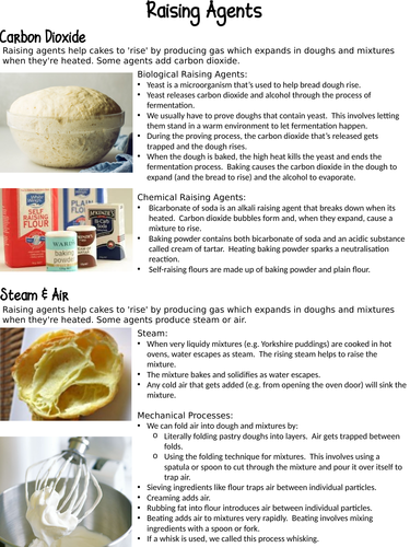 Food Science GCSE Food AQA | Teaching Resources