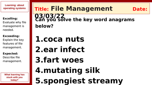 Systems Software Unit OCR GCSE Computer Science | Teaching Resources